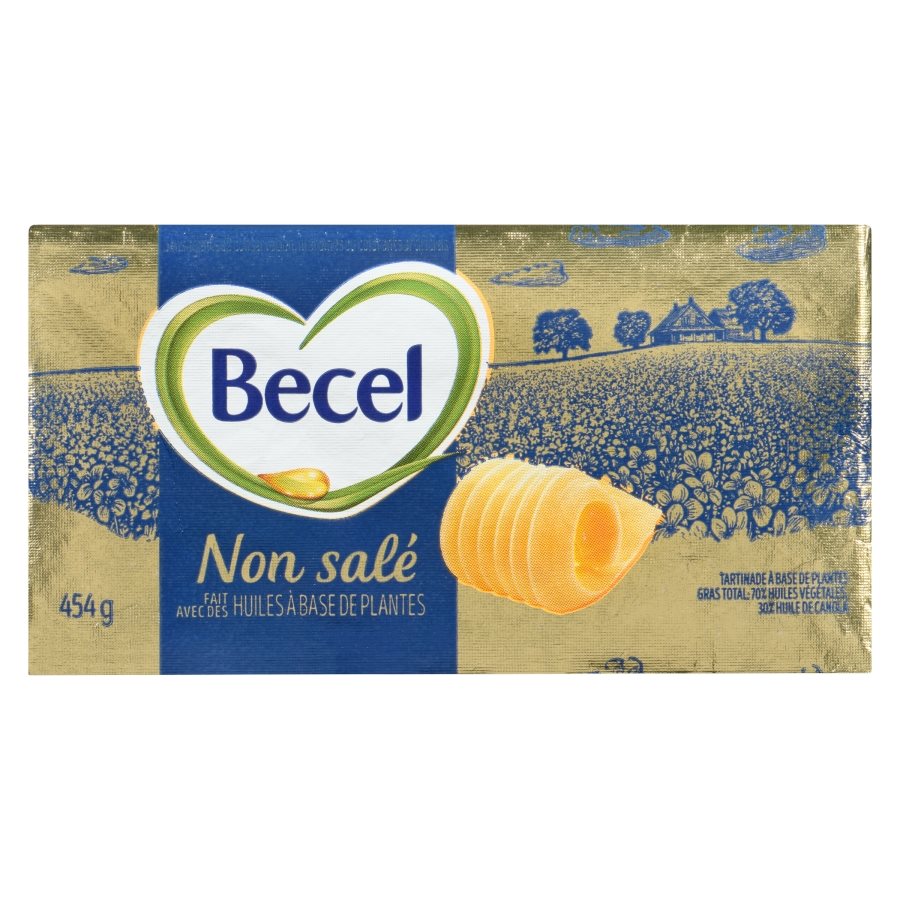 BECEL UNSALTED PLT BASED BRICK 454.000G