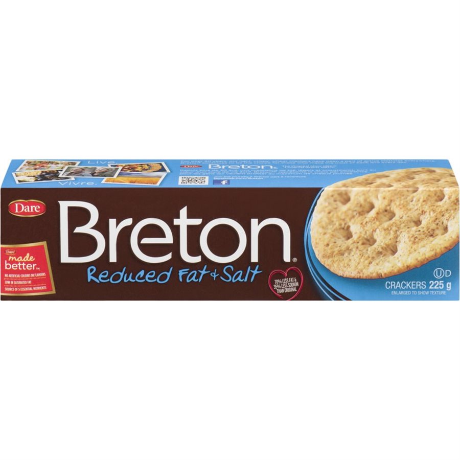 DARE BRETON LESS SALT 225G