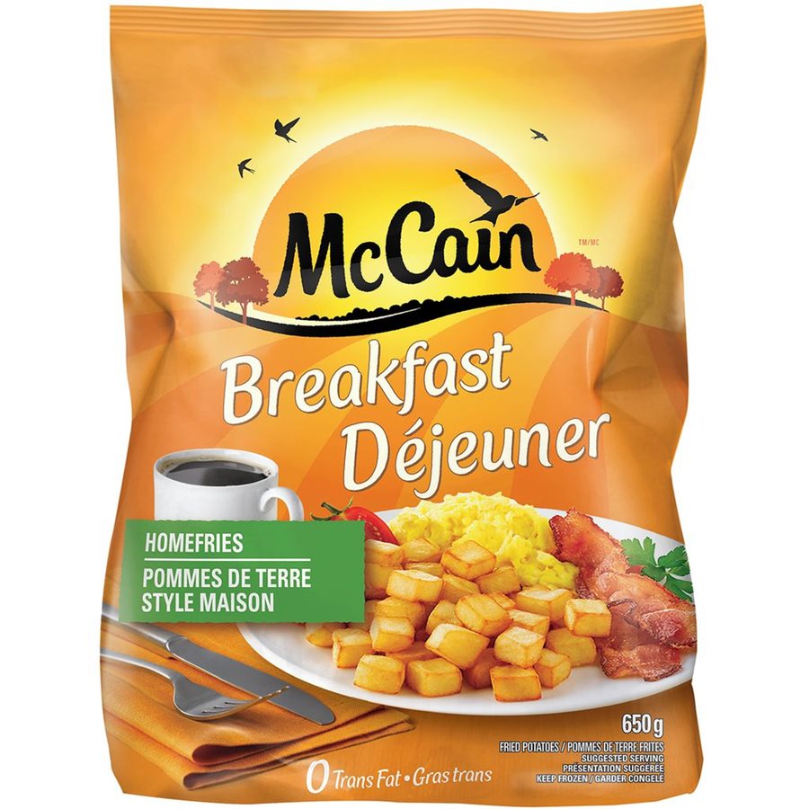 MCCAIN HOMEFRIES BREAKFAST 650.000G