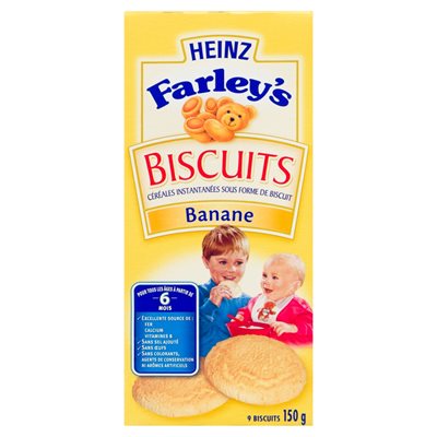 FARLEY'S BISCUITS BANANA 150G