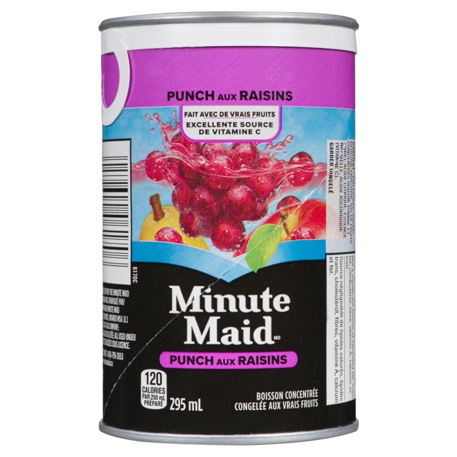 MINUTE MAID GRAPE PUNCH 295.000ML