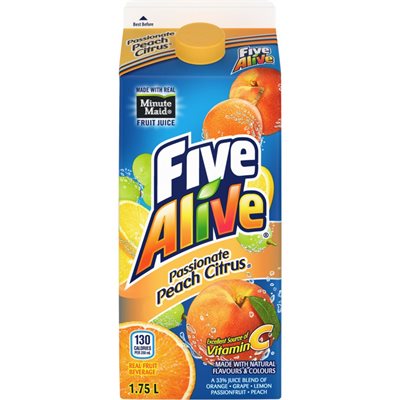 FIVE ALIVE PASSIONATE PEACH 1.750LT