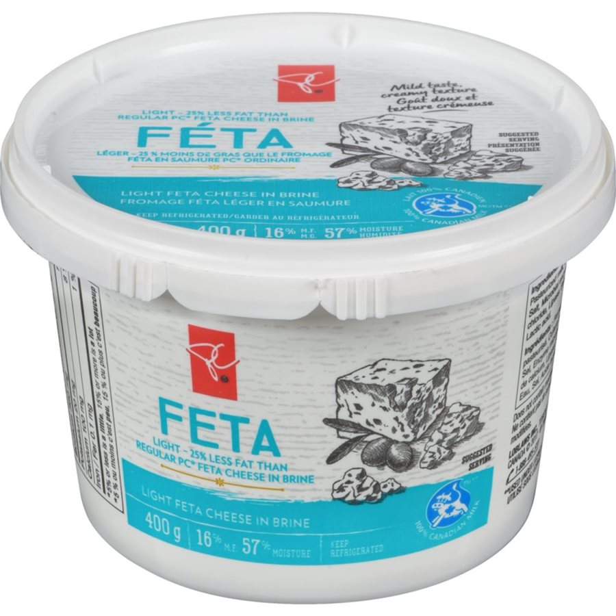 PC LIGHT FETA IN BRINE 400.000G