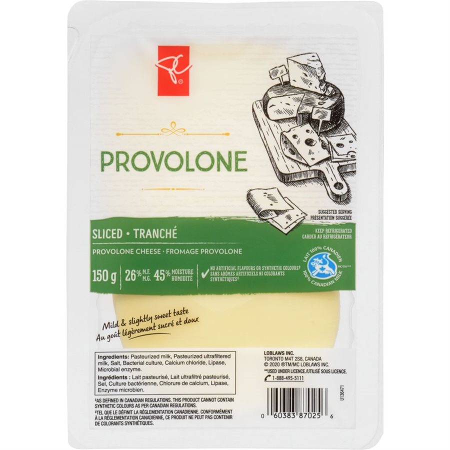PC PROVOLONE SLICE PPK 150.000G