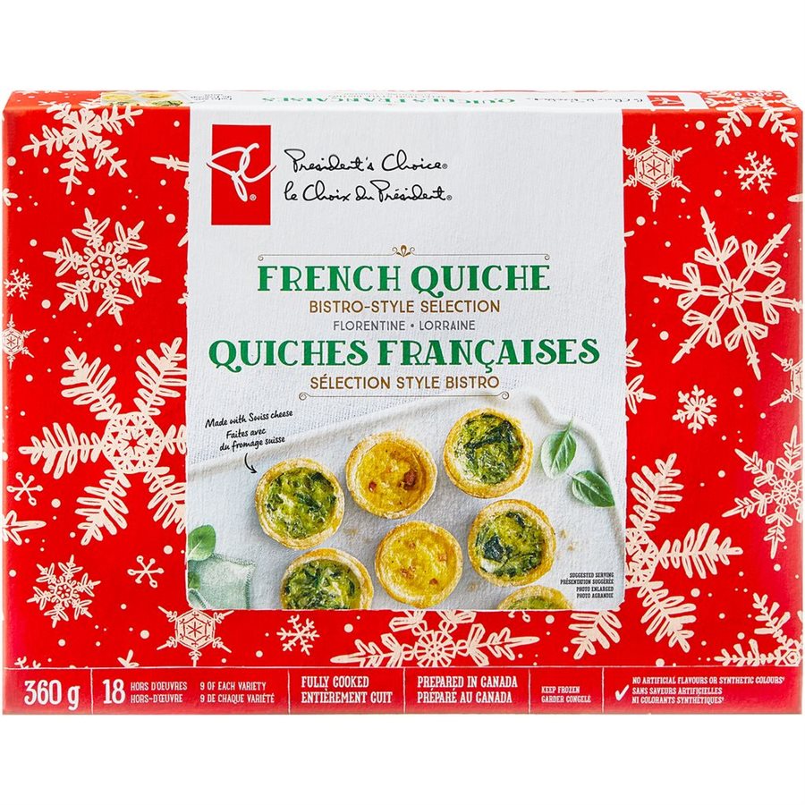 PC MINI QUICHES FLOR LORRAINE 360.000G