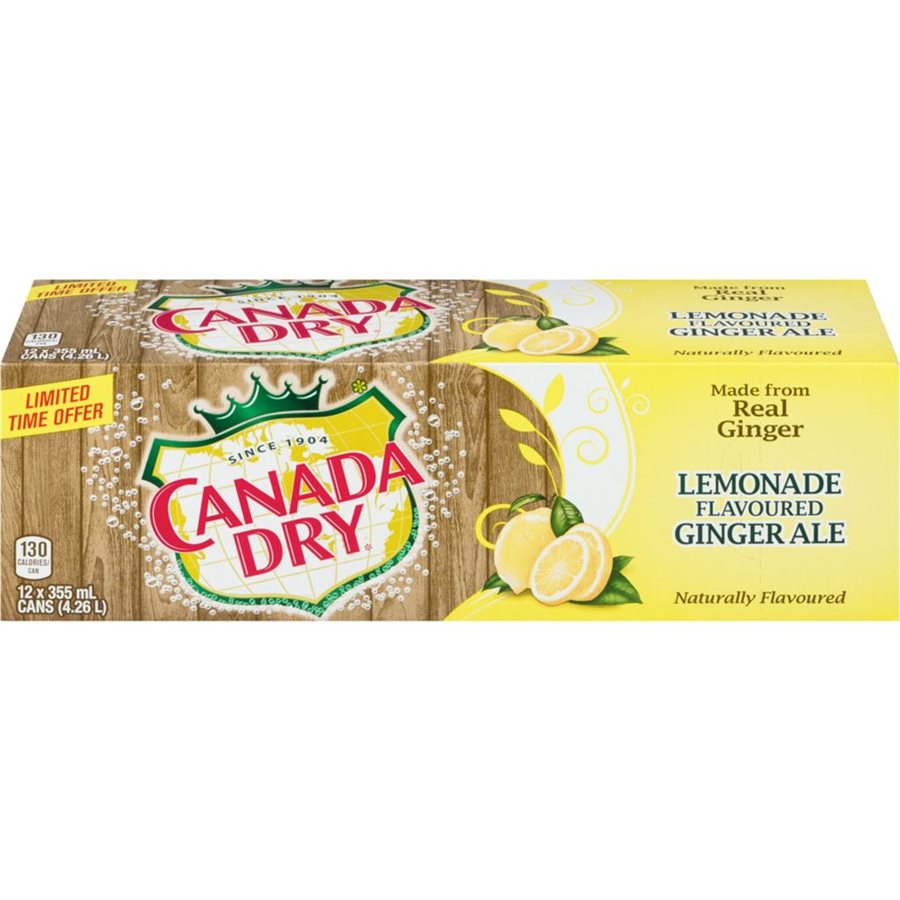 CANADA DRY LEMONADE 355ML